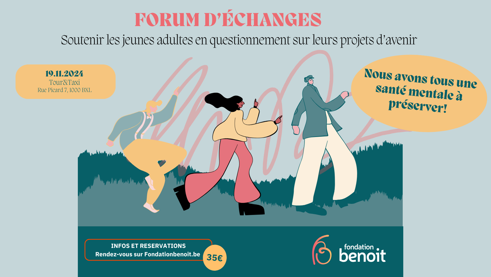 FORUM D'ECHANGE - 19.11.24 - Fondation Benoit